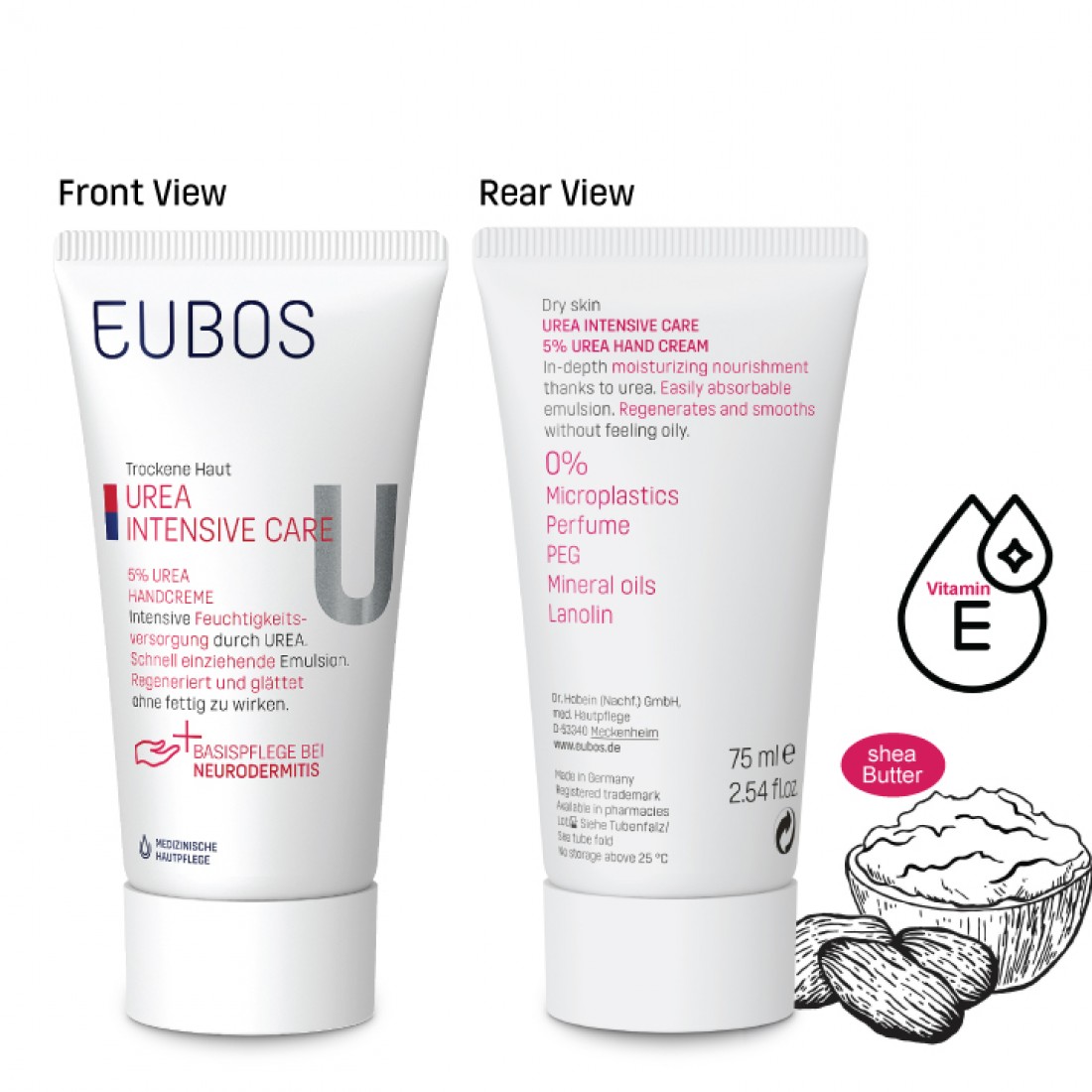 EUBOS UREA 5% HAND CREAM 75ML