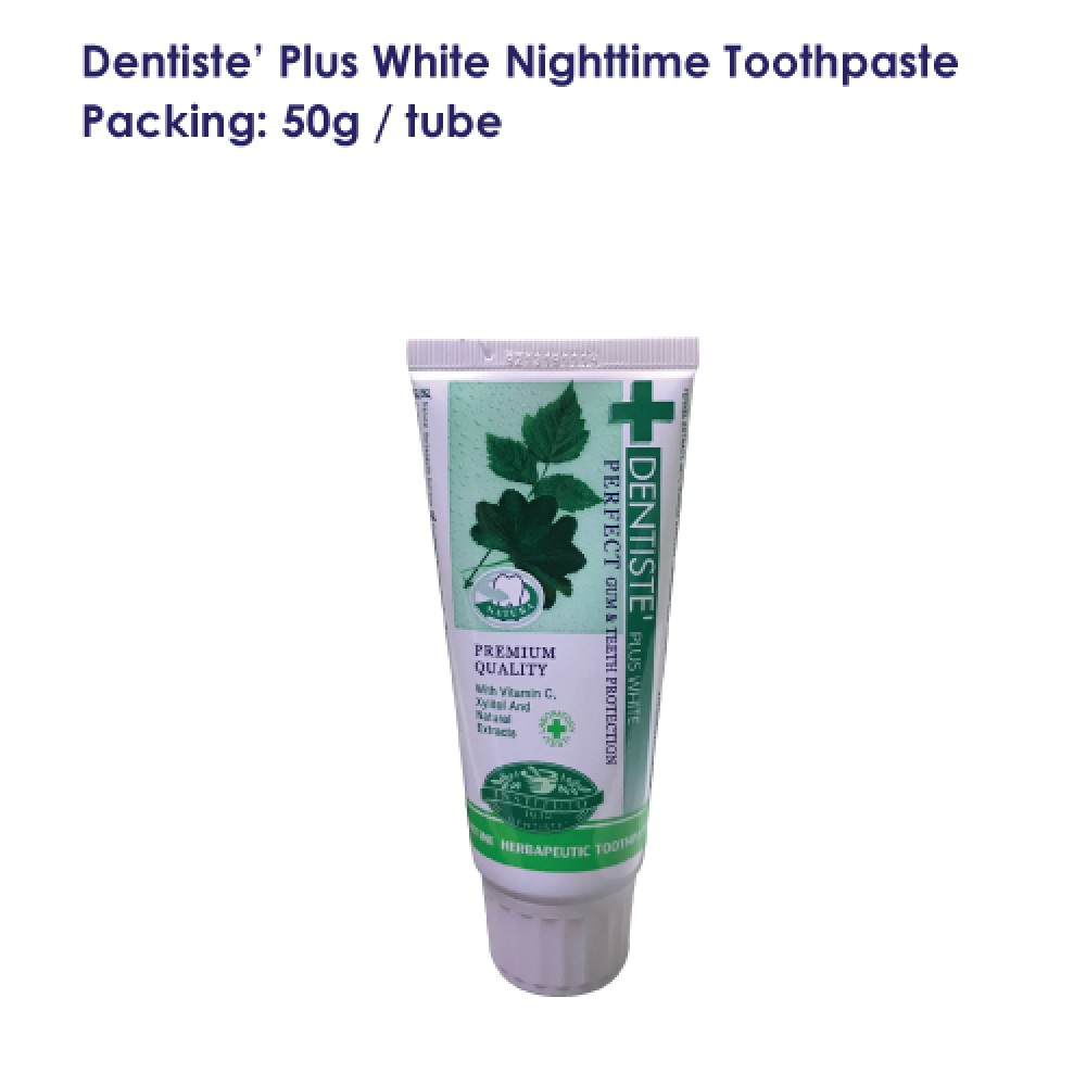Dentiste' Plus White Nighttime Toothpaste Tube_50g