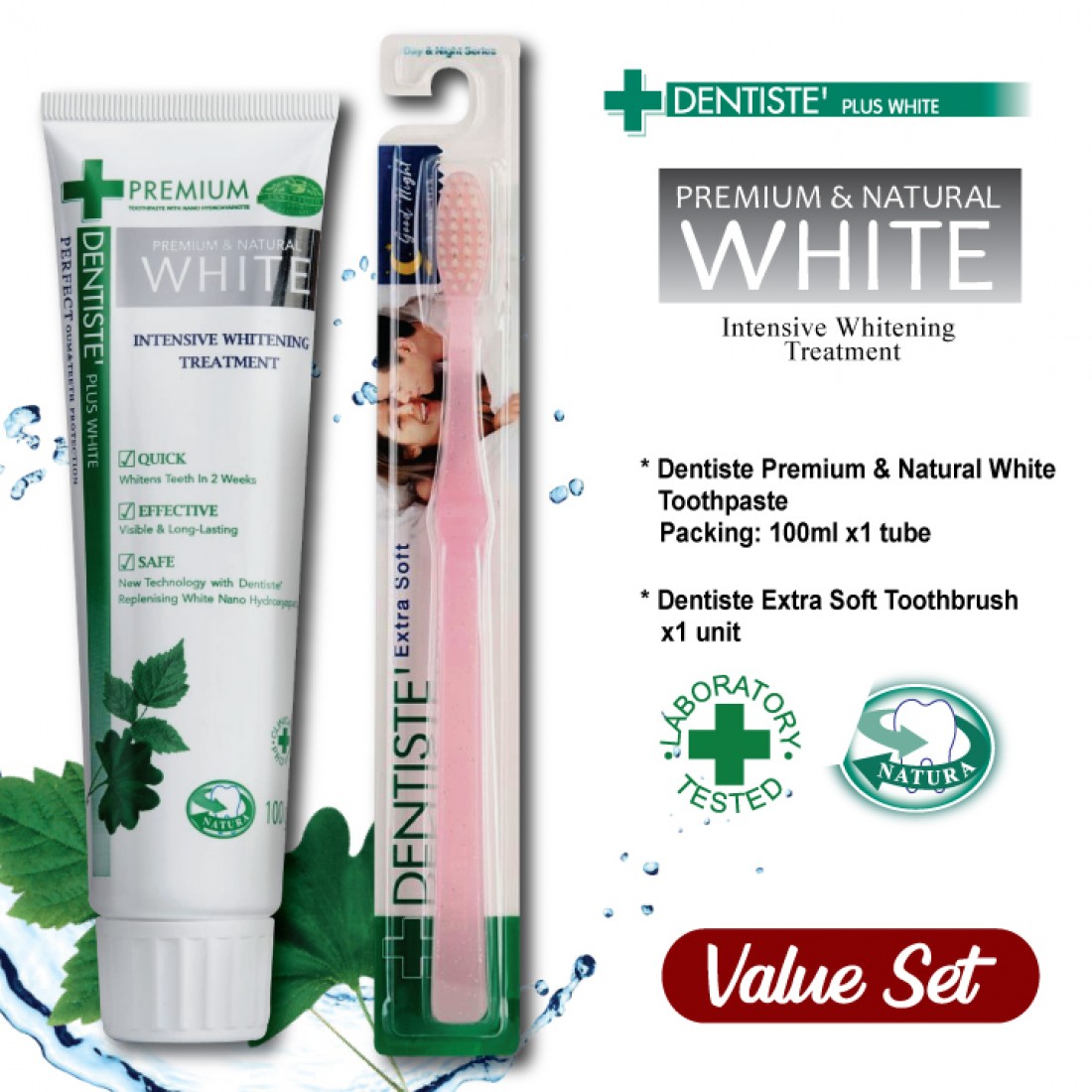 Premium & Natural White Toothpaste