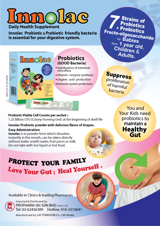 INNOLAC PROBIOTICS POWDER